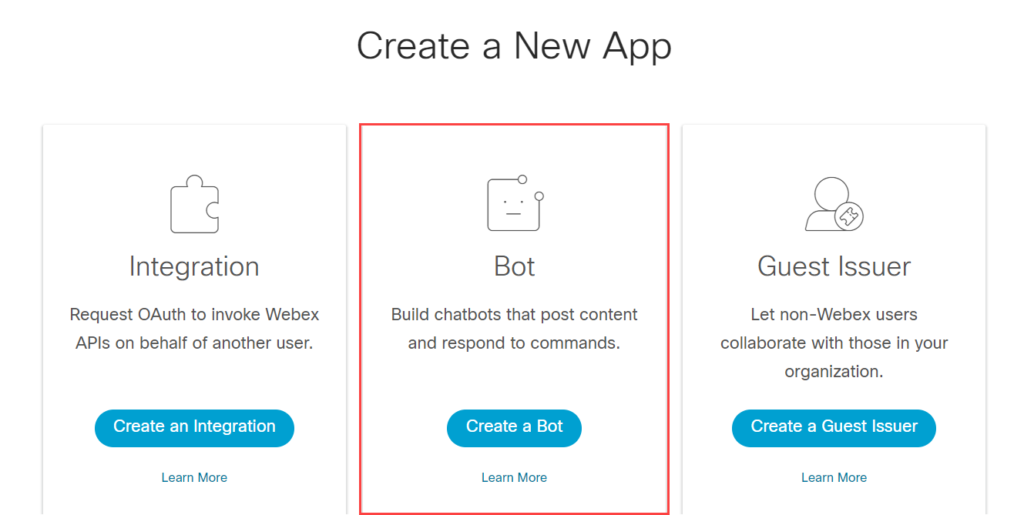 Adding the Cisco Webex Teams - Kore.ai Documentation V10.1