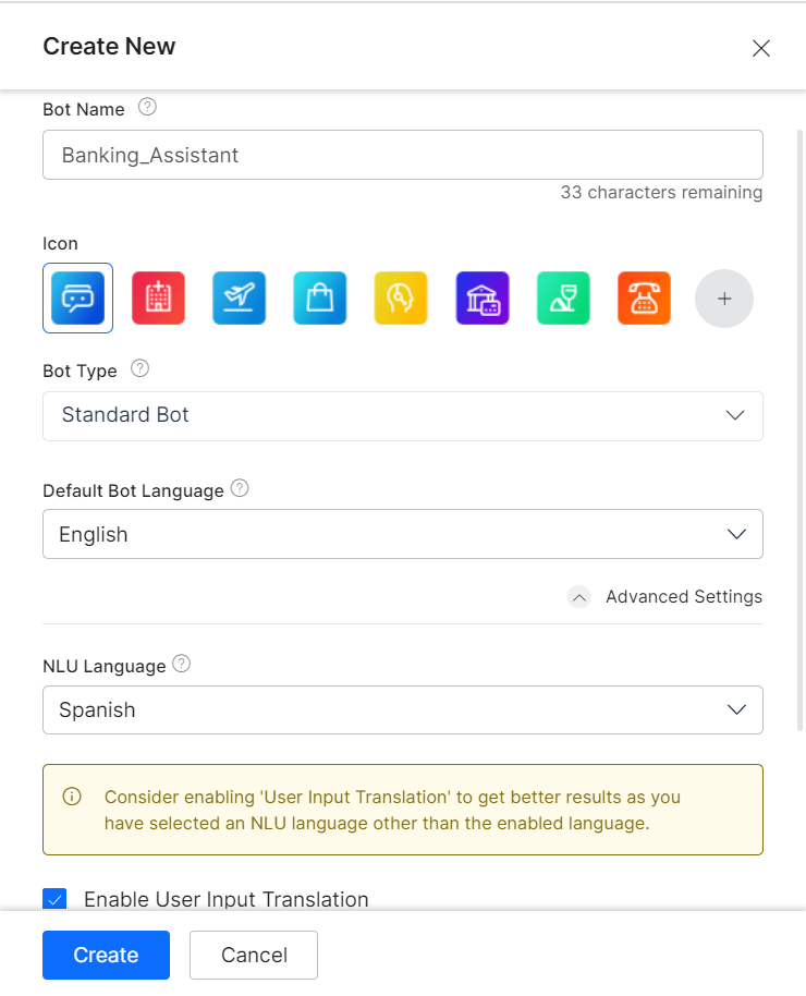 Develop - Standard Bot - Kore.ai Documentation V10.1
