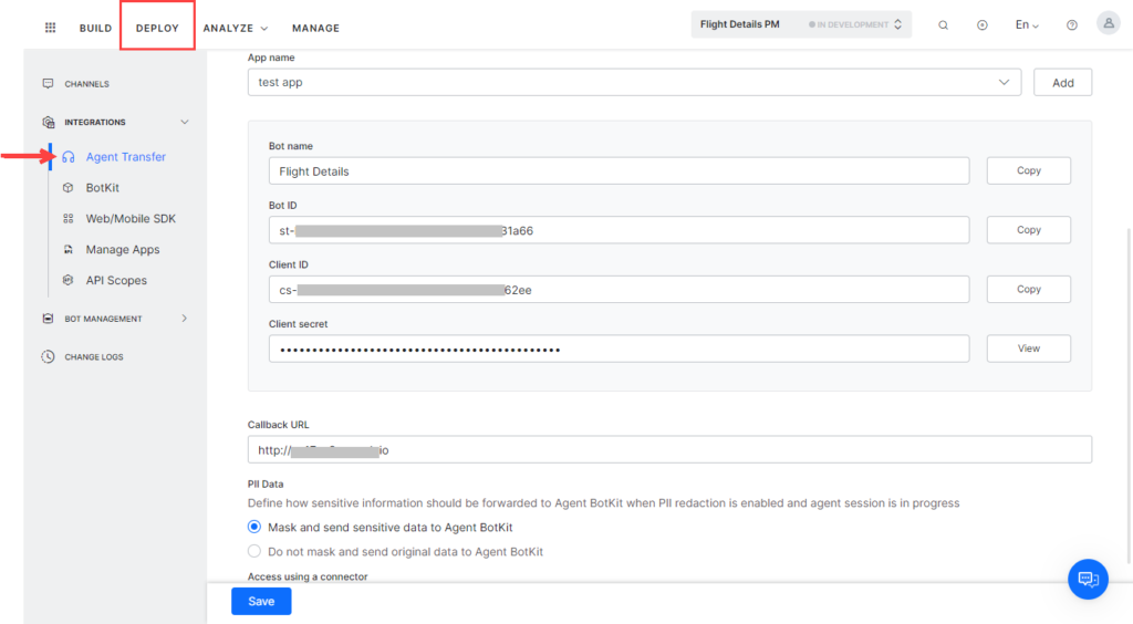 WebHook Node - Kore.ai Documentation