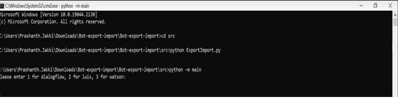 Migrate Google Dialogflow Bot to the XO Platform - v10