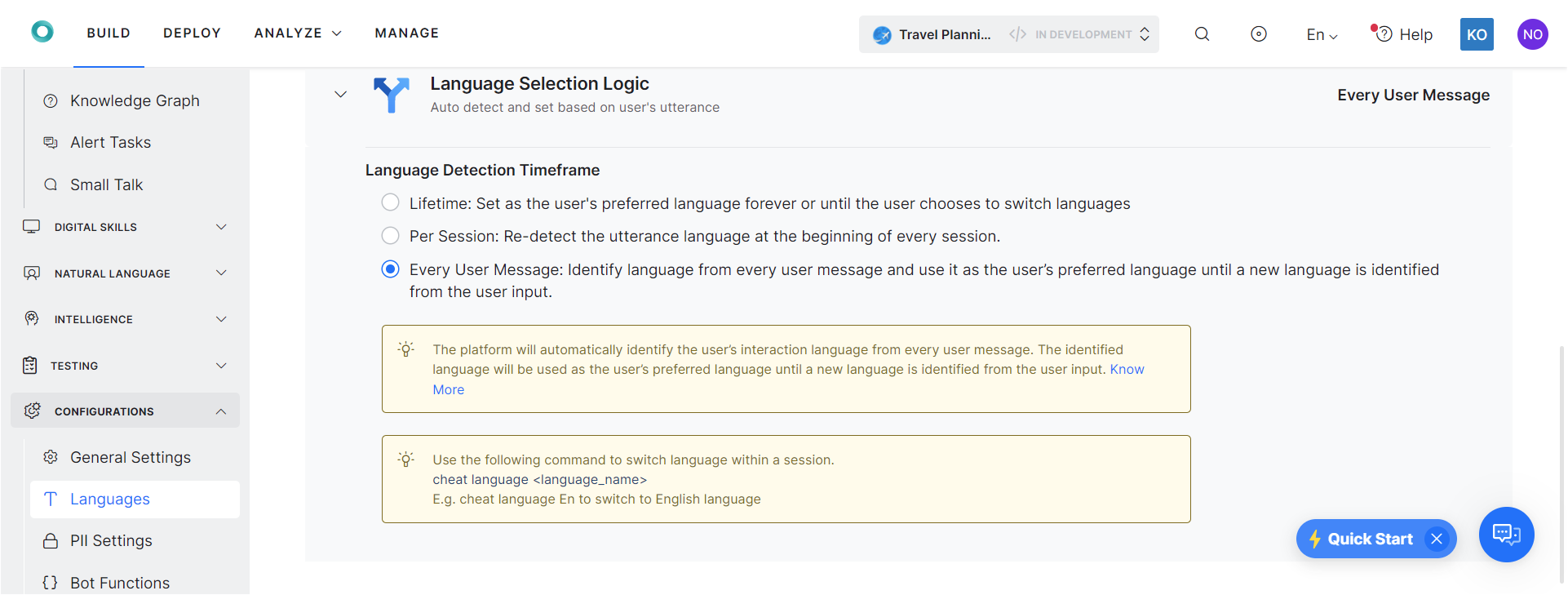 Getting Started with Multilingual Virtual Assistants - v10