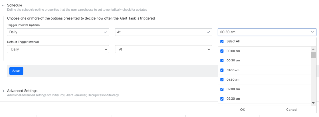 Alert Task – Report Templates - v10