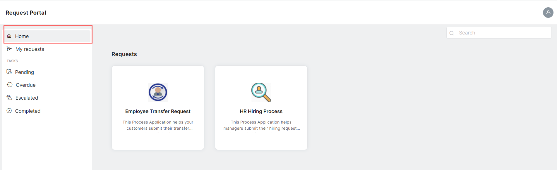 Self-service Portal - v10