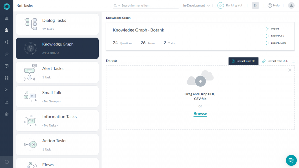 Knowledge Extraction - Kore.ai Documentation v8.1