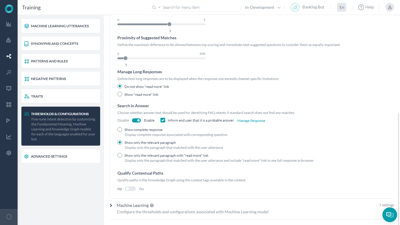 Knowledge Graph Training - Kore.ai Documentation v8.1