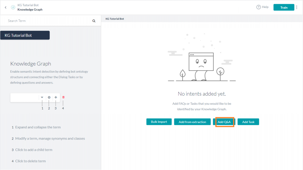 How to build Knowledge Graph - Kore.ai Documentation v8.1