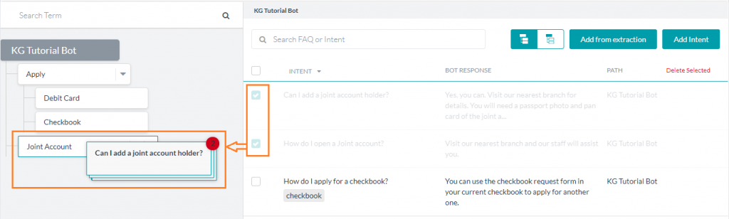 How to build Knowledge Graph - Kore.ai Documentation v8.1