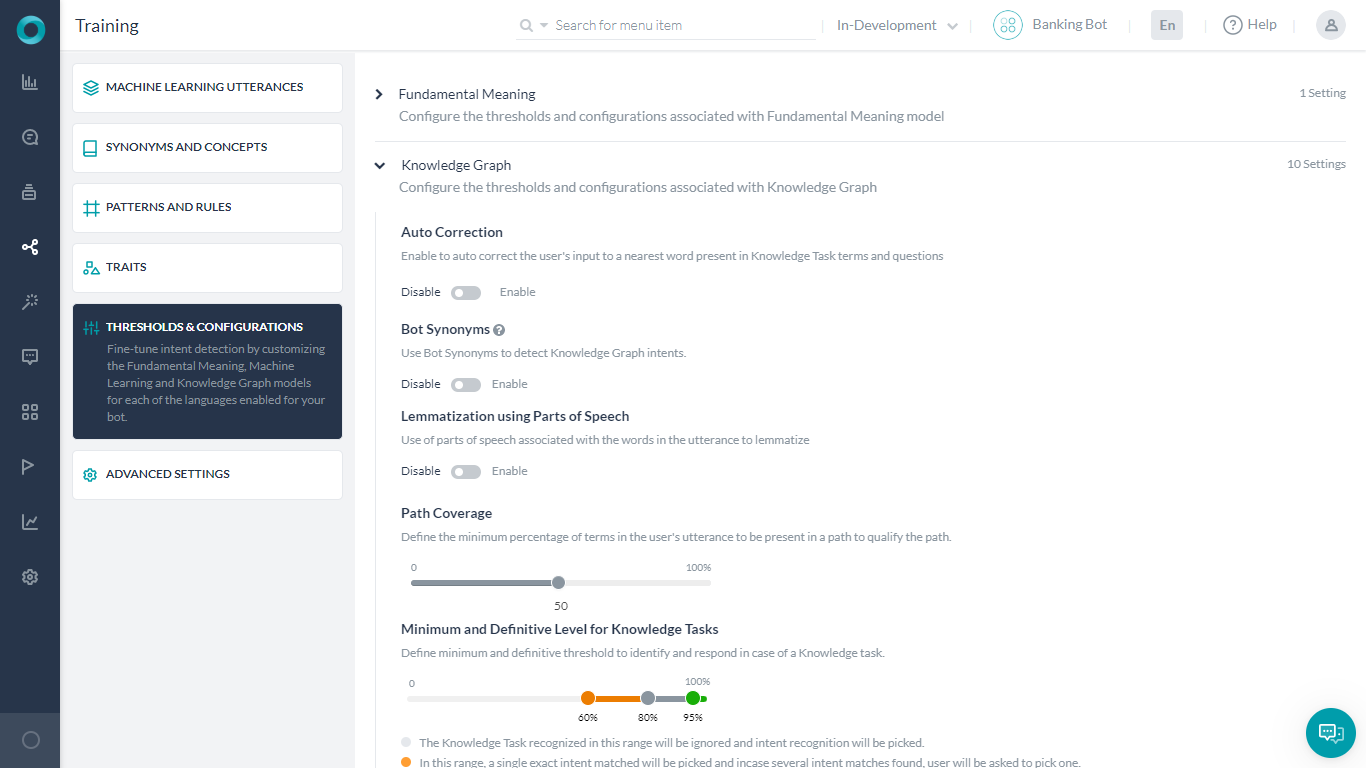 Knowledge Graph Training - Kore.ai Documentation v8.1