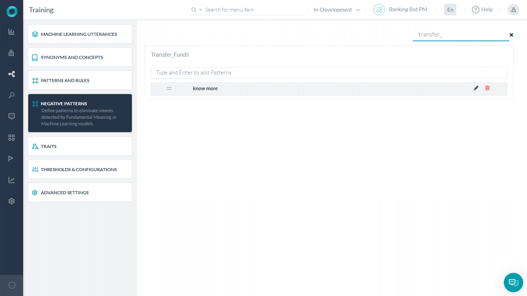 How to Use Traits - Kore.ai Documentation v8.1