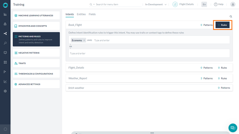 Traits - Kore.ai Documentation v8.1