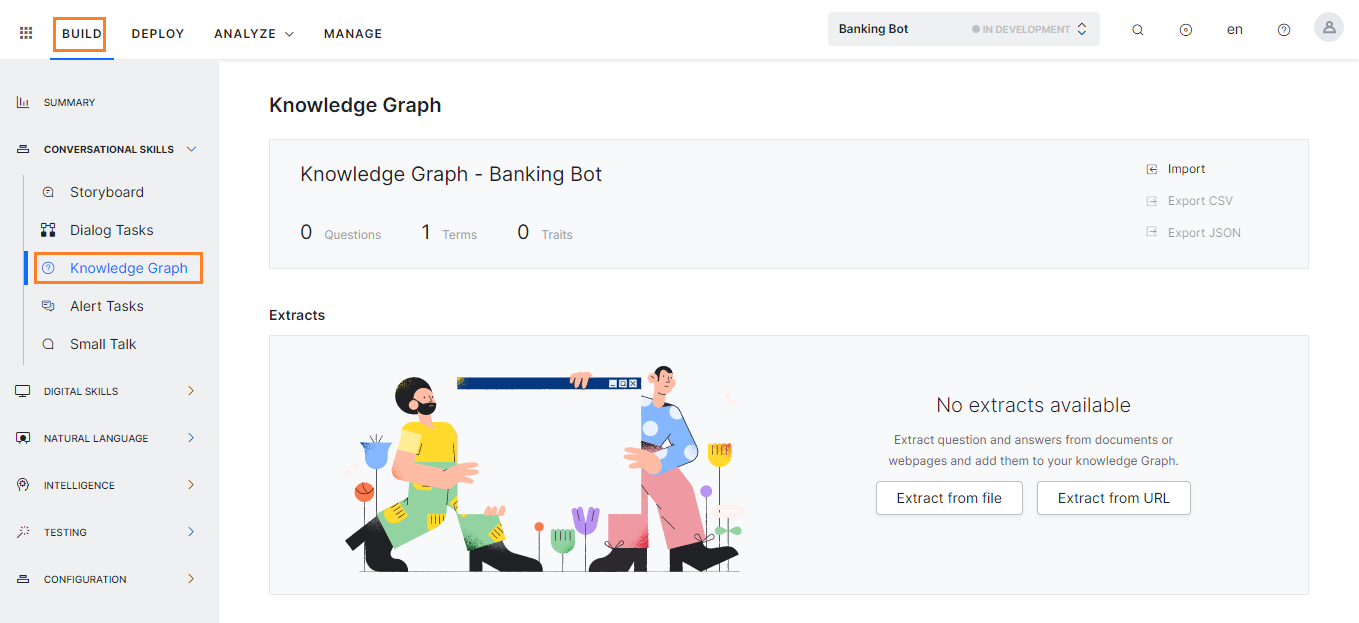 Knowledge Graph - Kore.ai Documentation v9.0