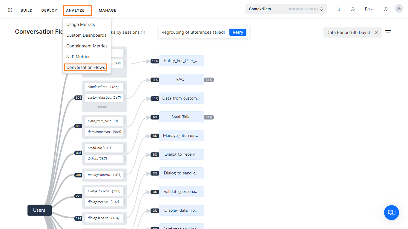 Conversation Flows - Kore.ai Documentation v9.0