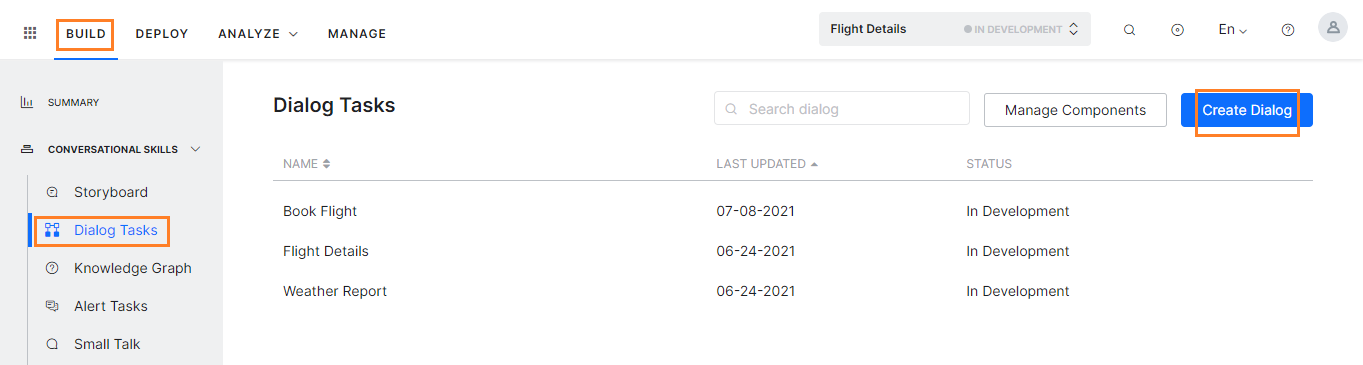 Dialog Task - Kore.ai Documentation v9-2