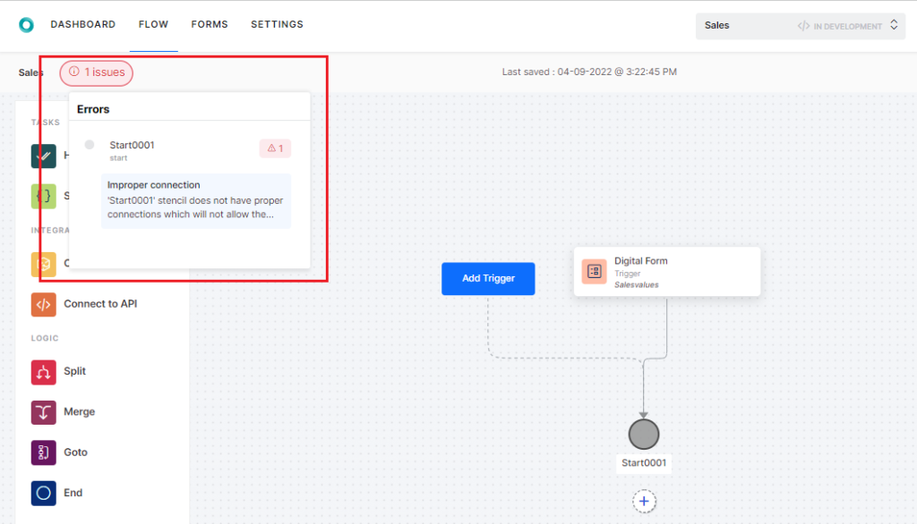 How to View Process App Errors? - Kore.ai Documentation v9-2
