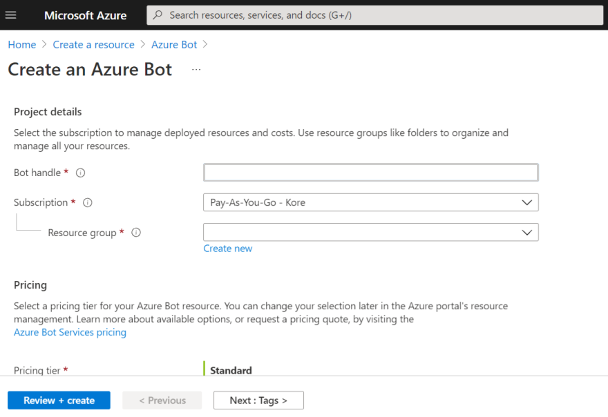 Adding the Microsoft Teams Channel - Kore.ai Documentation