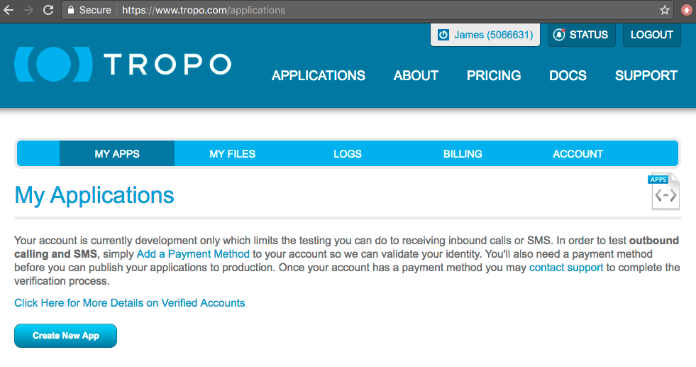 Adding the Cisco Tropo Channel - Kore.ai Documentation